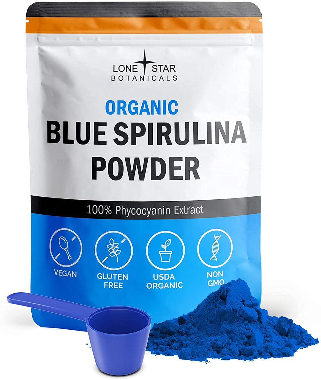 organic blue spirulina powder benefits