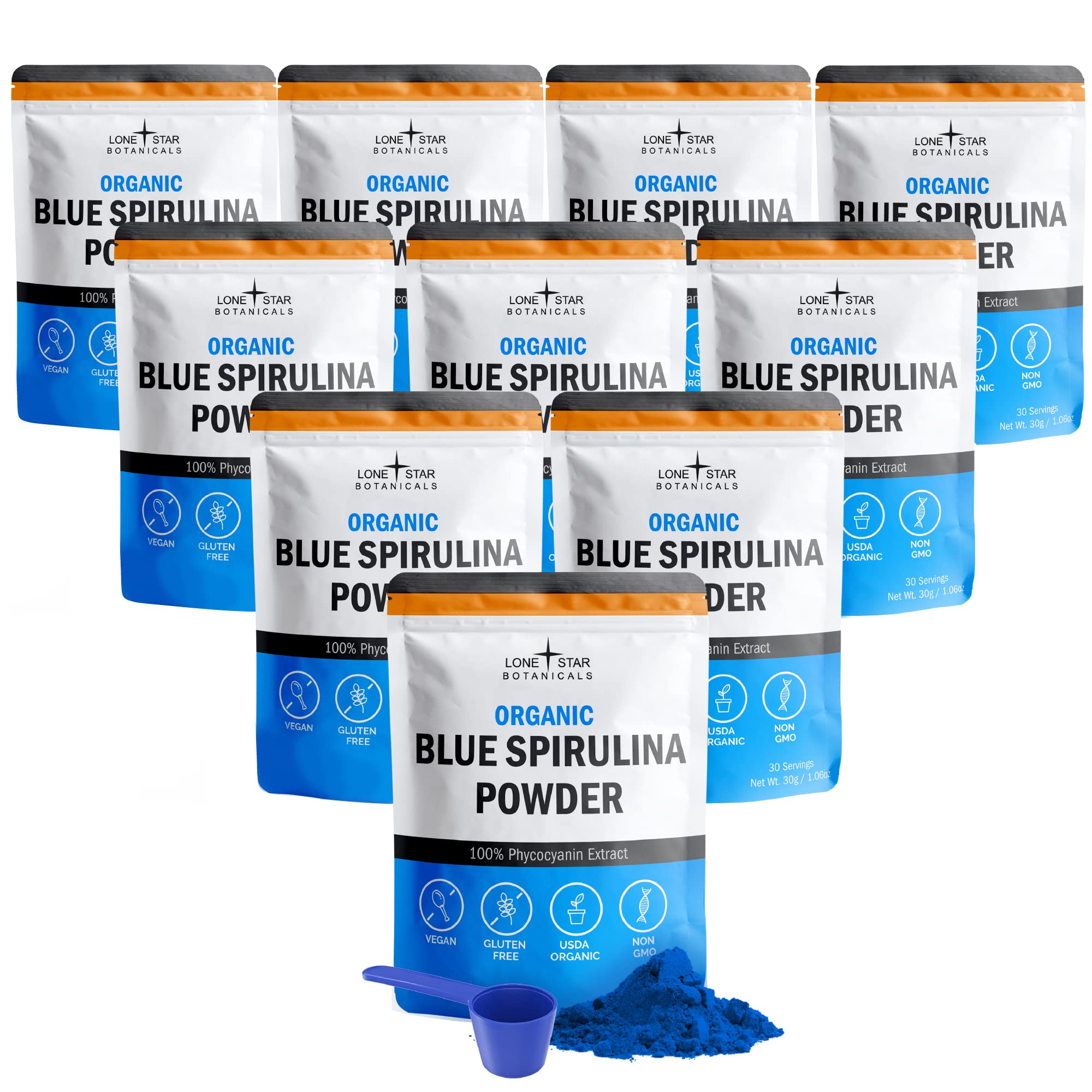 organic blue spirulina powder benefits