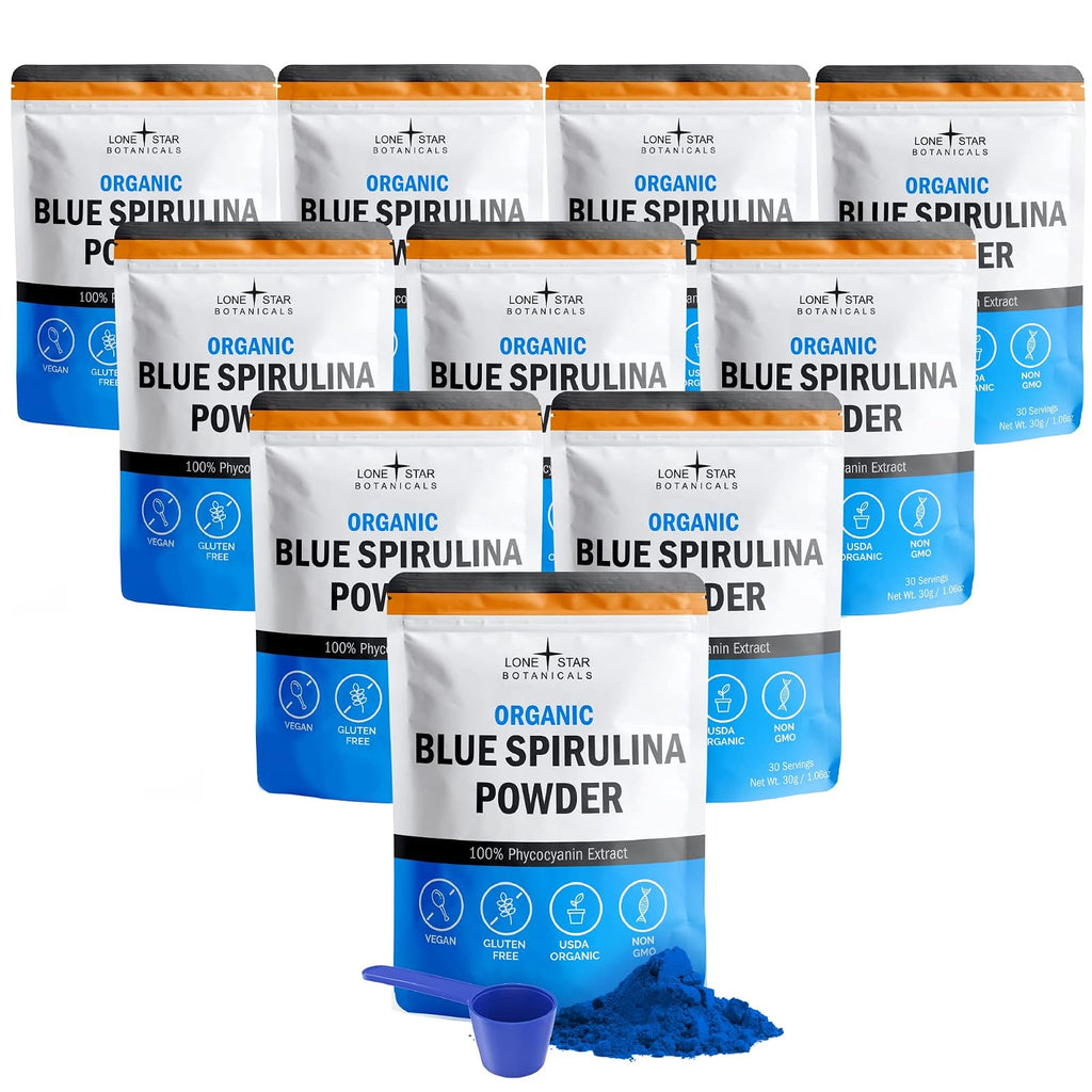 organic blue spirulina powder benefits