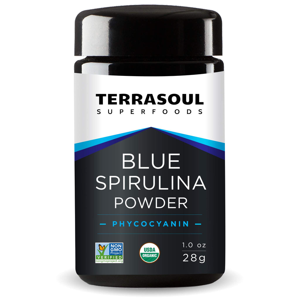 organic blue spirulina powder for smoothies