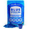 organic blue spirulina powder superfood