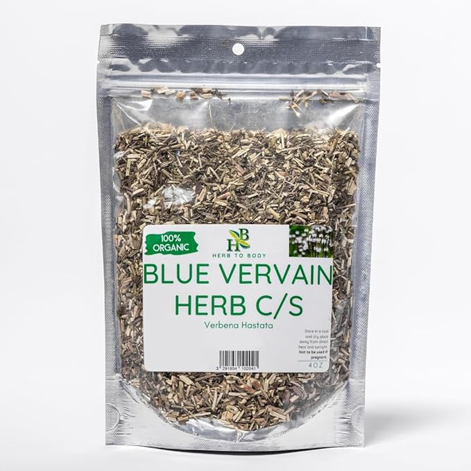 organic blue vervain herbal supplement