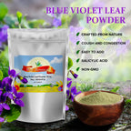 organic blue violet leaf benefits
