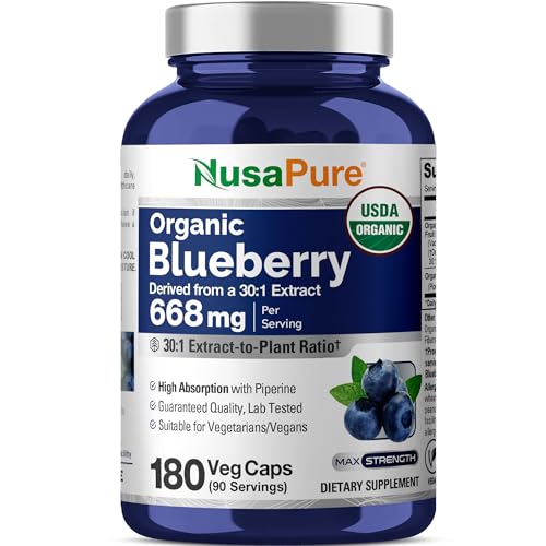 organic blueberry multivitamins for wellness