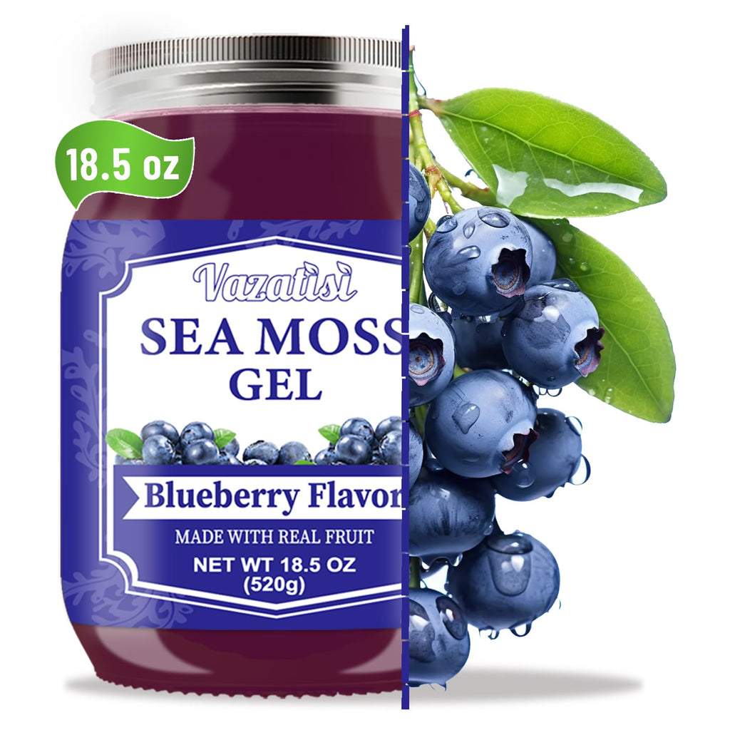 organic blueberry sea moss gel