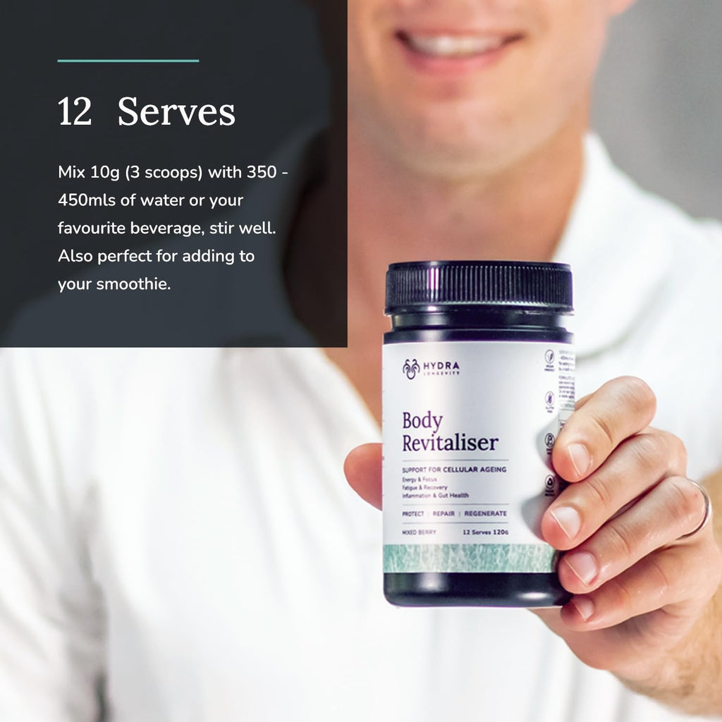 organic body revitaliser with chlorella