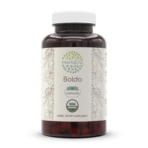 Organic Boldo capsules for wellness