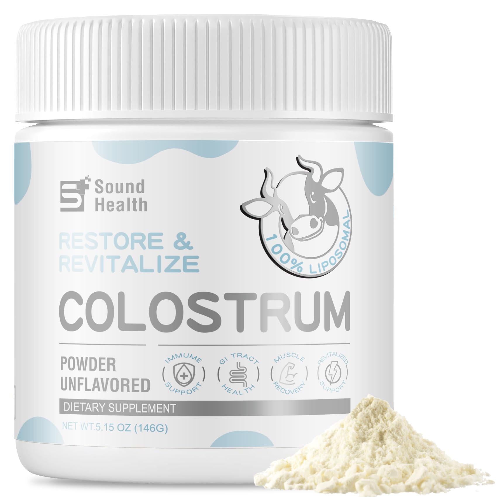 organic bovine colostrum powder supplement