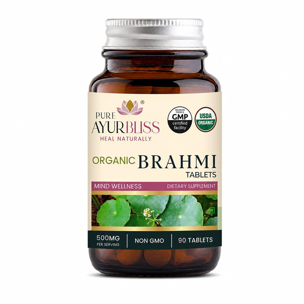 organic Brahmi Bacopa Monnieri tablets