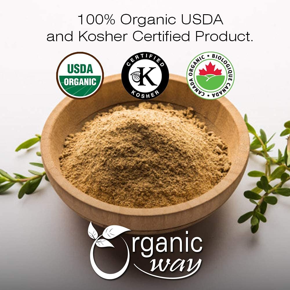 Organic Brahmi leaf for mental clarity