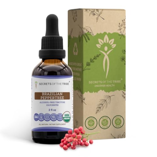 organic Brazilian Peppertree herbal drops