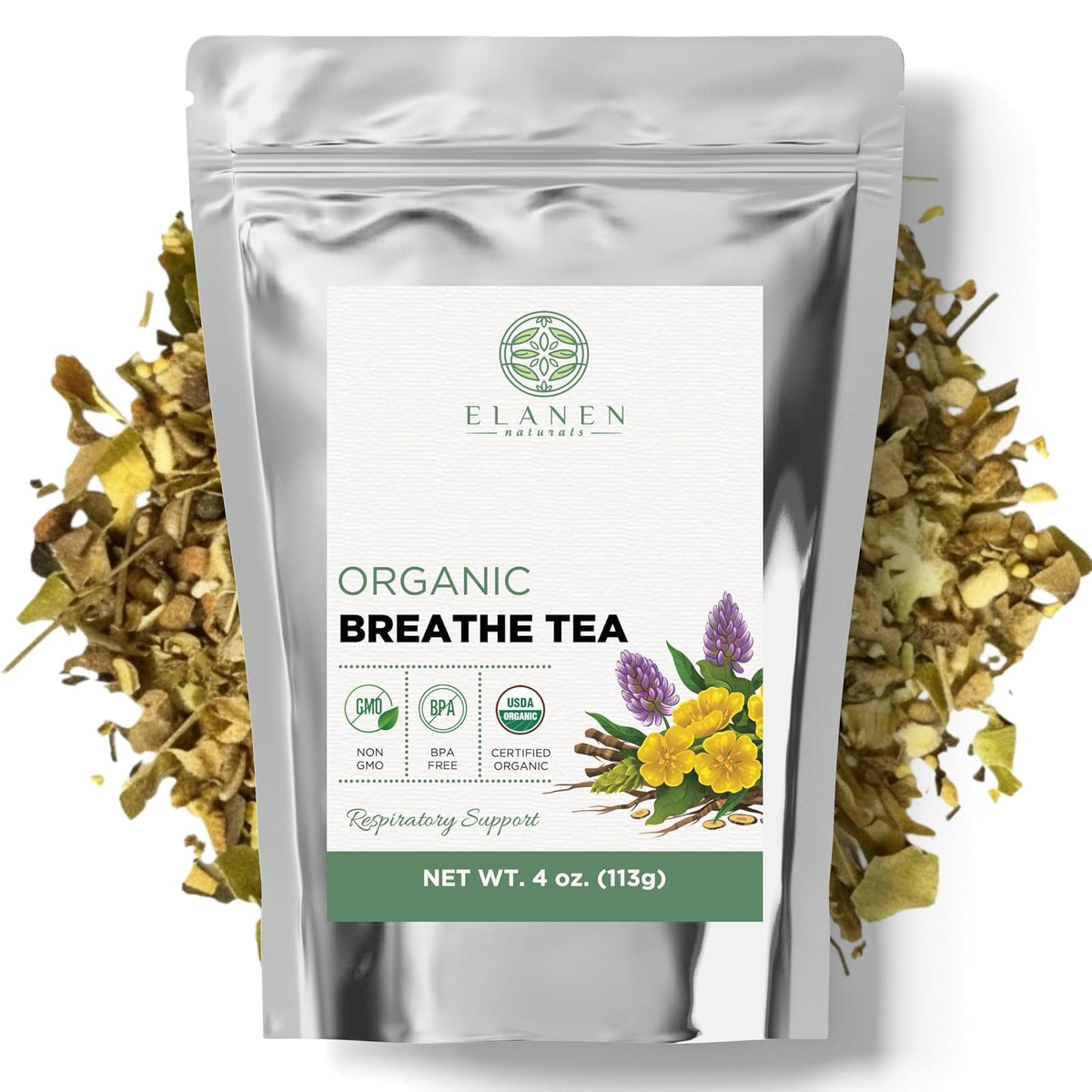 organic breathe tea for relaxation