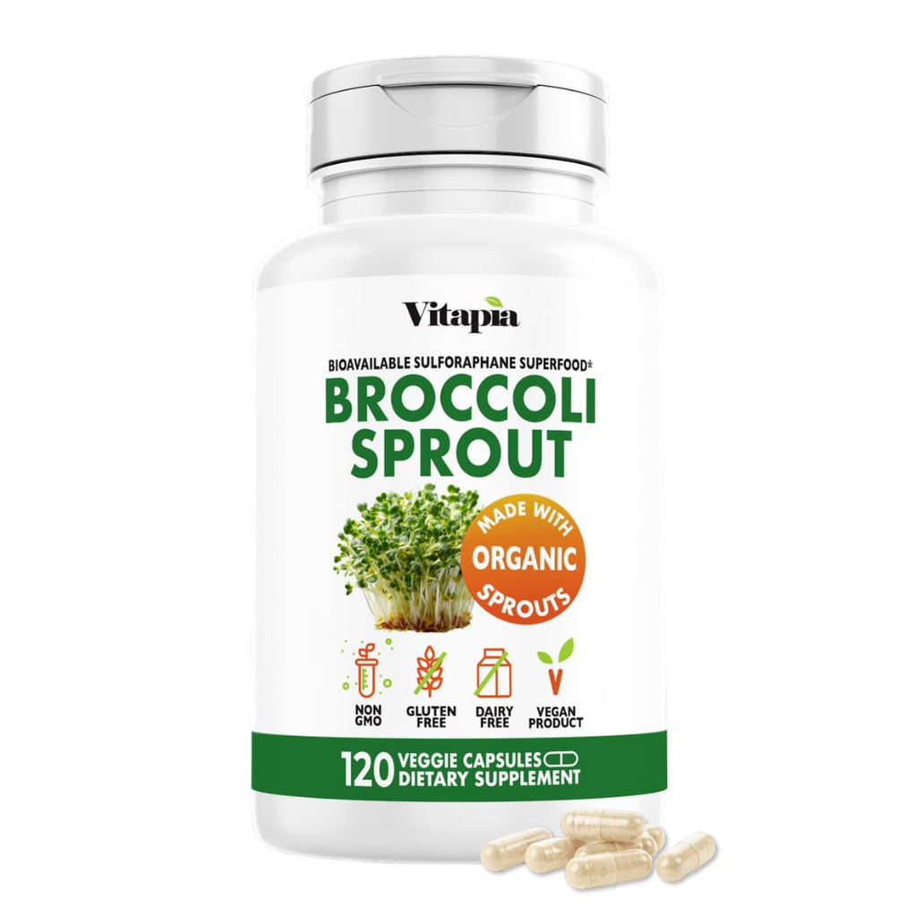organic broccoli extract capsules