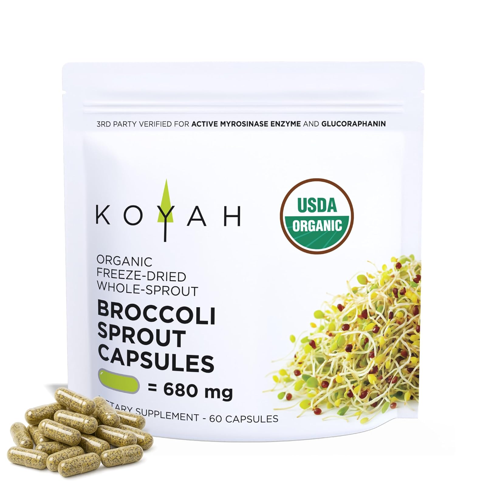 organic broccoli sprout multivitamins