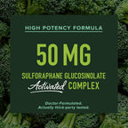 Organic broccoli sprouts capsules for vitality