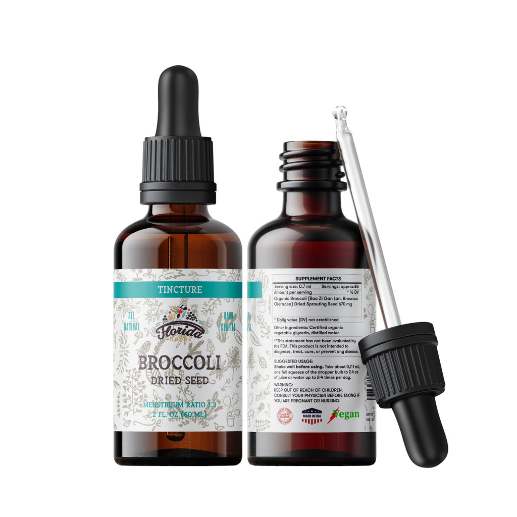 organic broccoli tincture herbal supplement