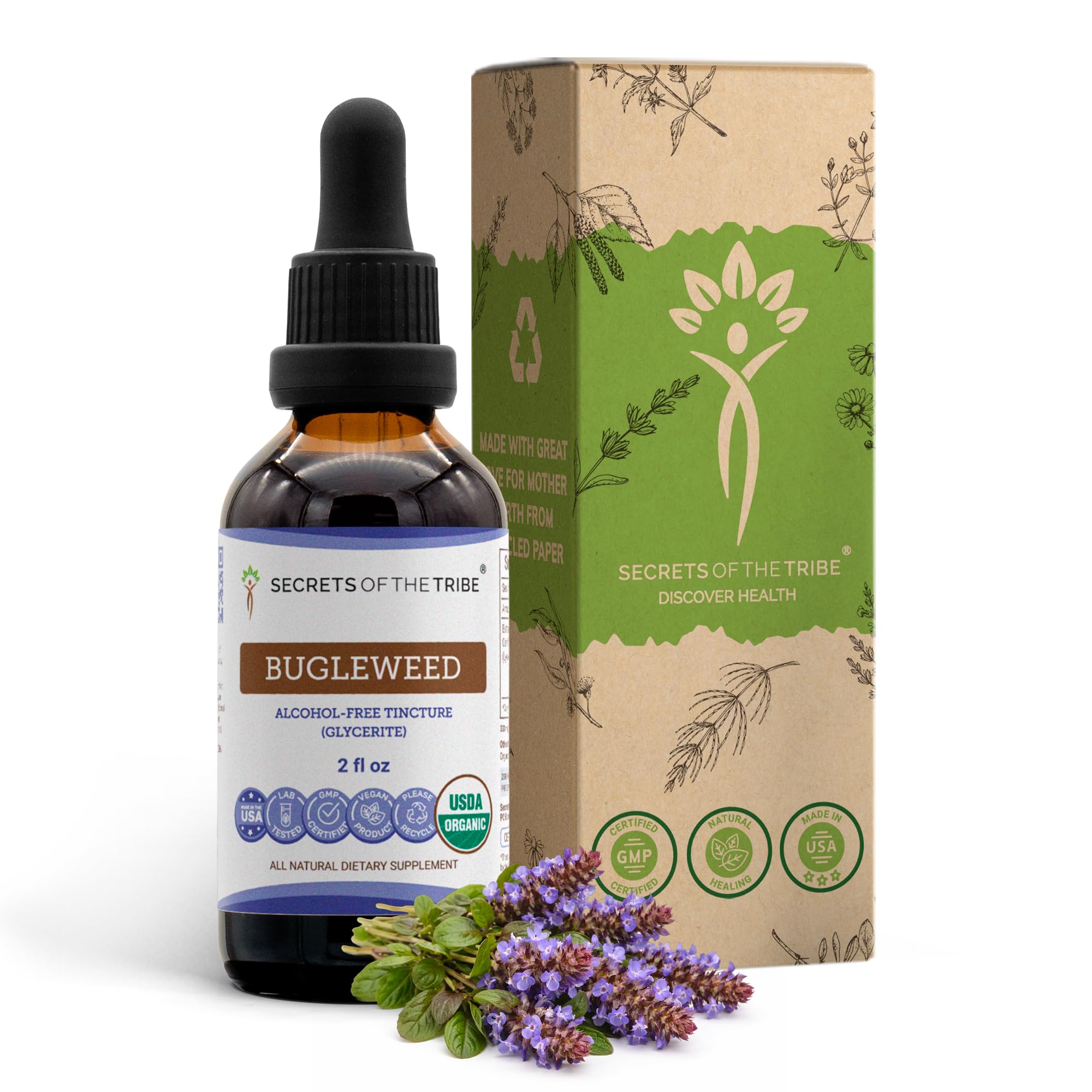 organic bugleweed herbal drops