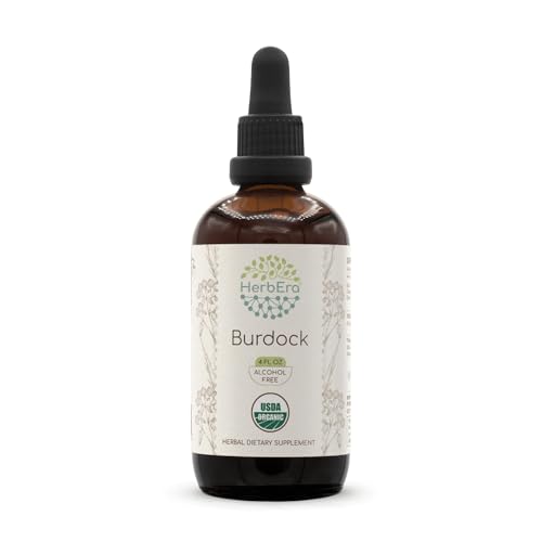 organic burdock herbal extract tincture