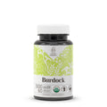 organic burdock herbal supplement capsules