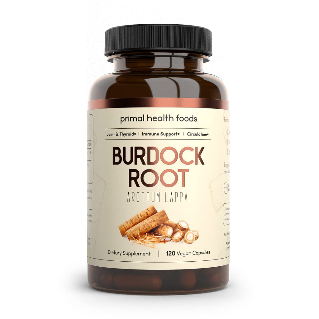 organic burdock root capsules for health