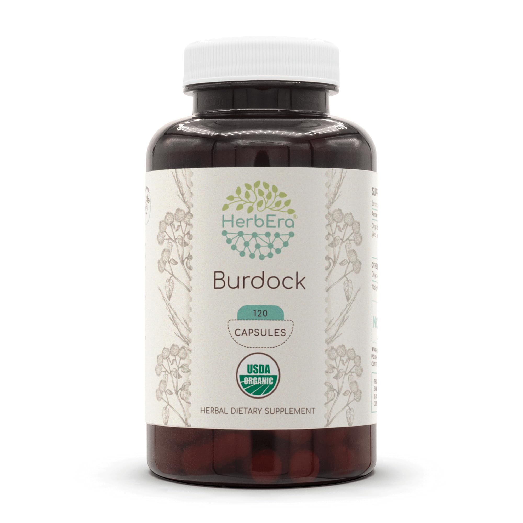 organic burdock root capsules