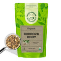 organic burdock root for herbal remedies