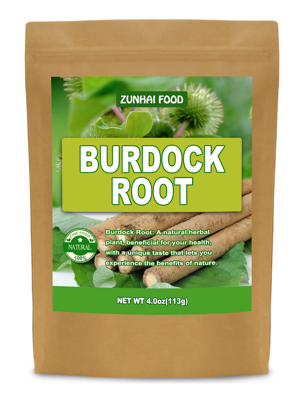 organic burdock root for herbal tea