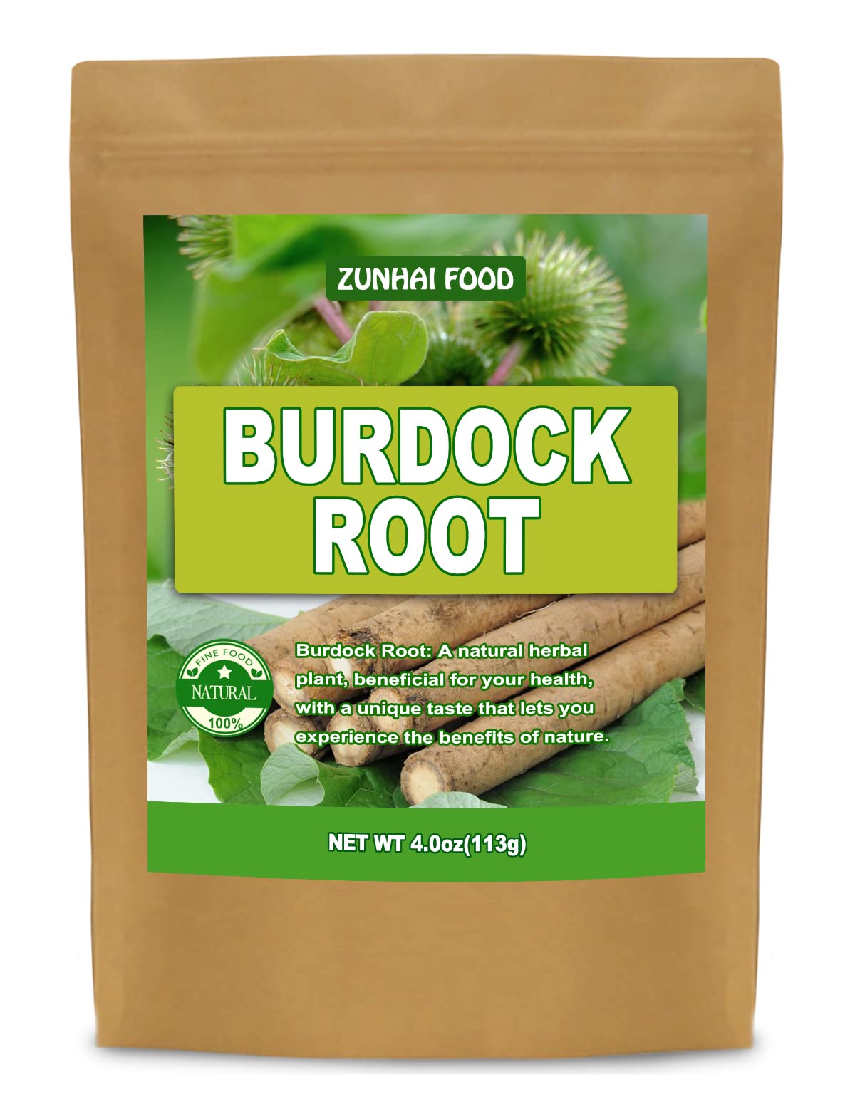 organic burdock root for herbal tea
