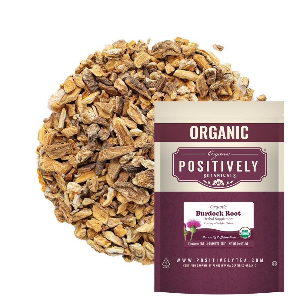 organic burdock root herbal tea