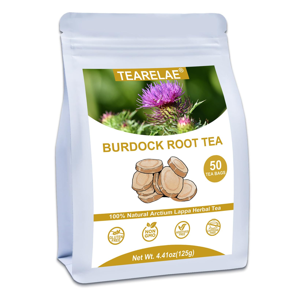 organic burdock root herbal tea