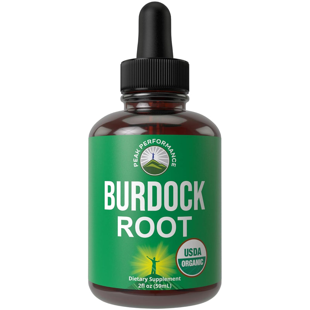 organic burdock root liquid drops