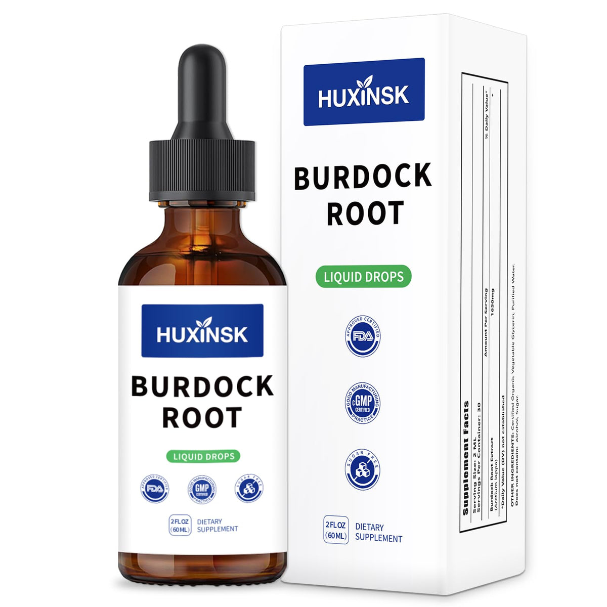 organic burdock root liquid extract