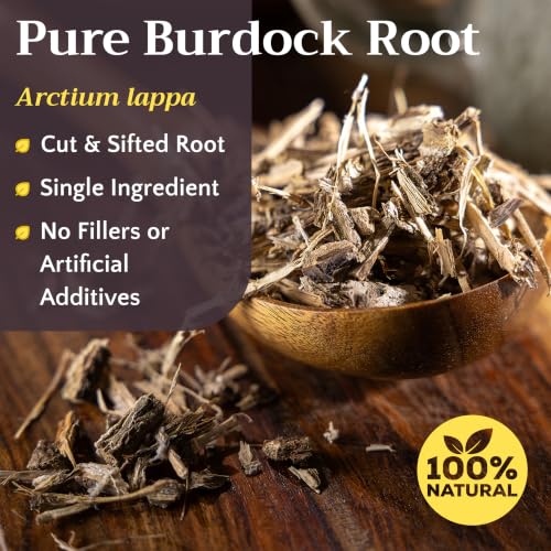 Organic burdock root loose tea