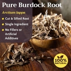Organic burdock root loose tea
