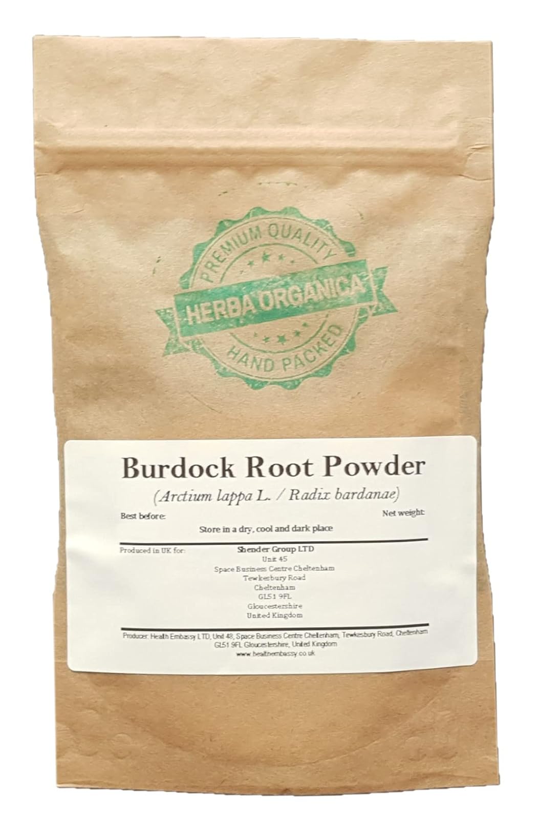 organic burdock root powder benefits