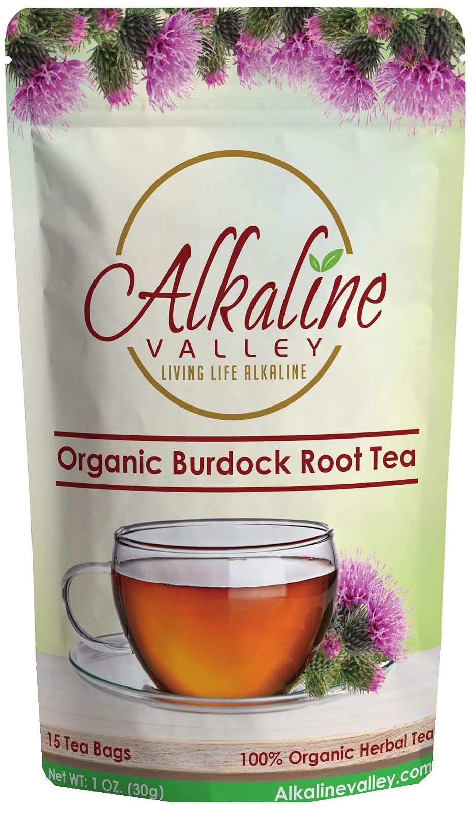 organic burdock root tea bags