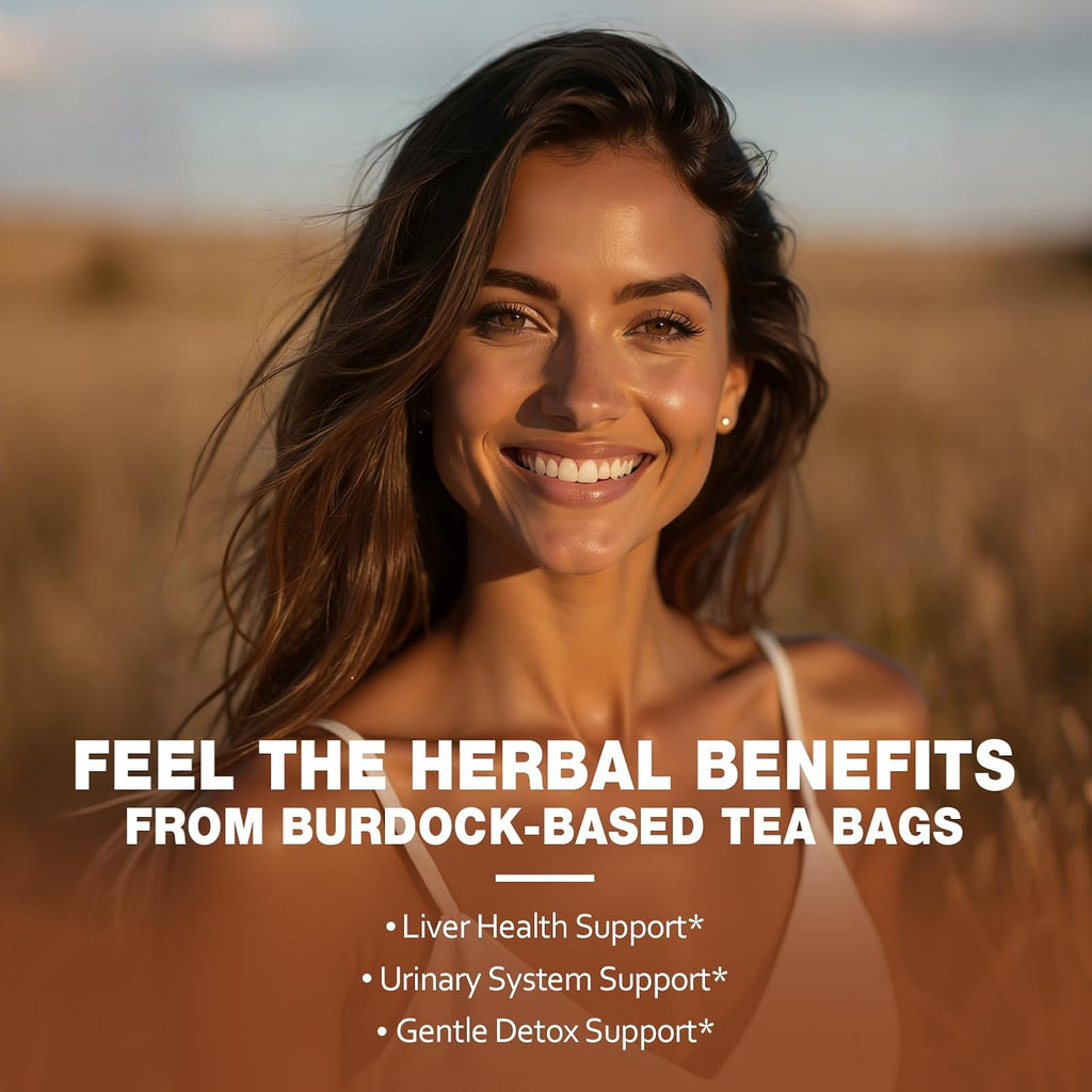 Organic Burdock Tea for wellness