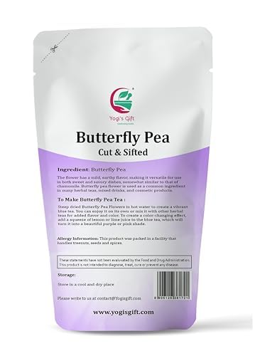organic butterfly pea flower herbal infusion