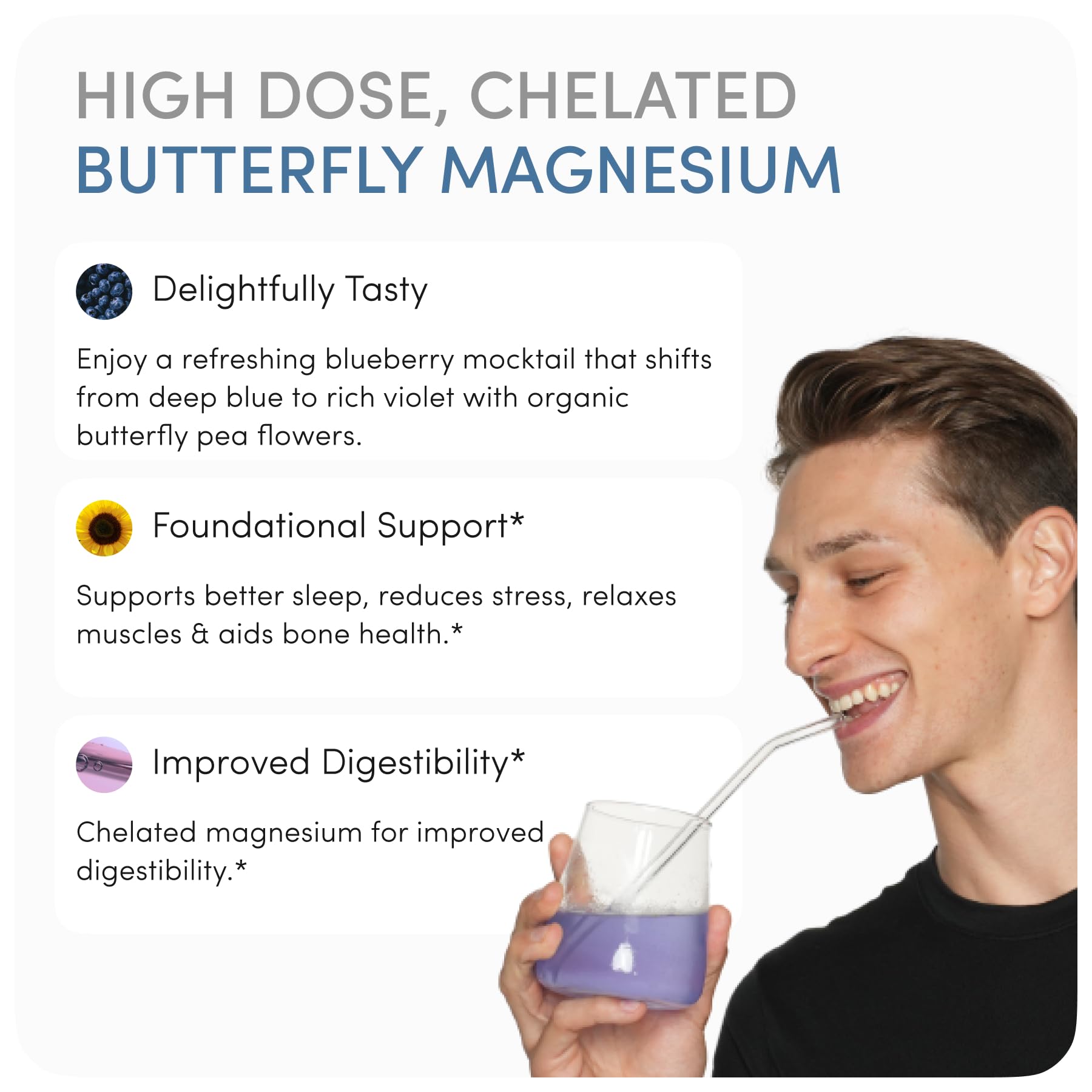 organic butterfly pea flower supplement