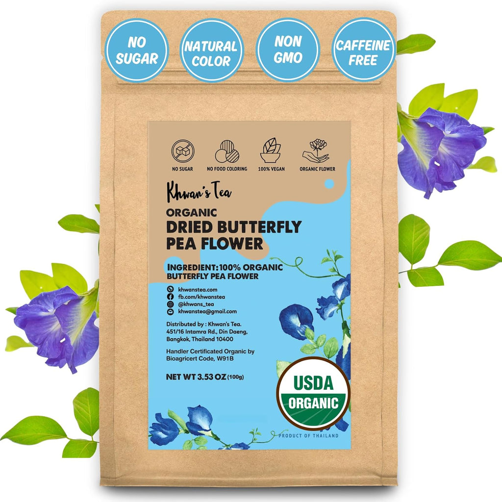 organic butterfly pea flower tea