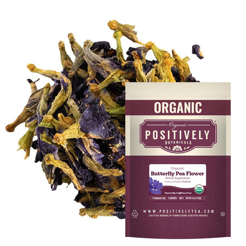 organic butterfly pea flower tea