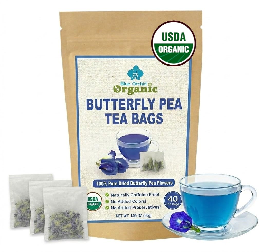 organic butterfly pea flower tea