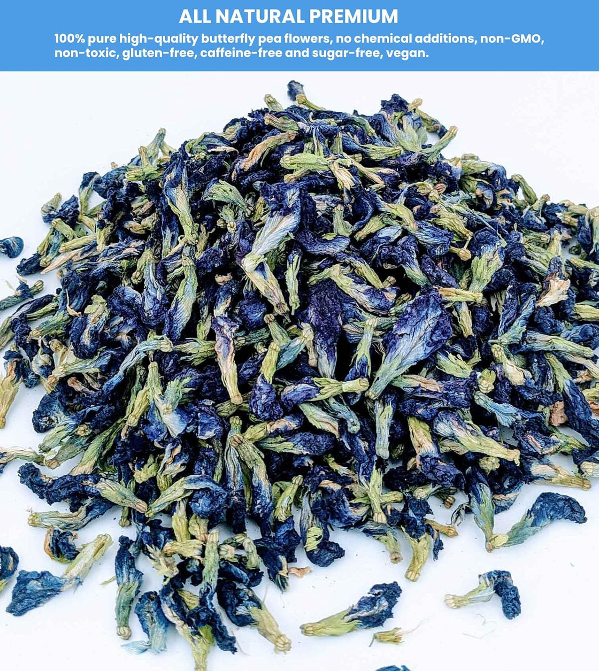 organic butterfly pea flower tea
