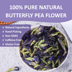 organic butterfly pea tea for relaxation