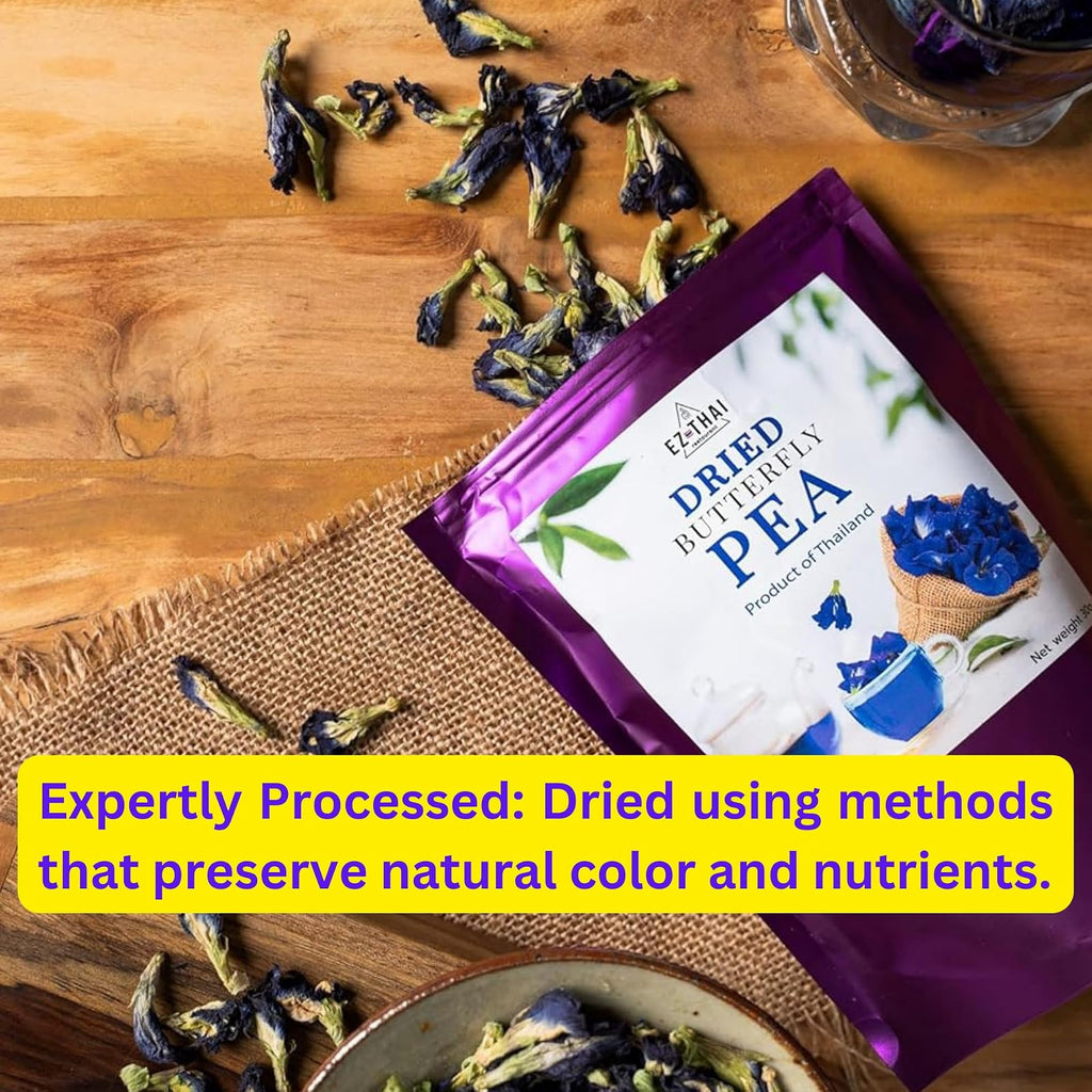 organic butterfly pea tea for wellness