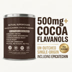 Organic cacao blend for baking