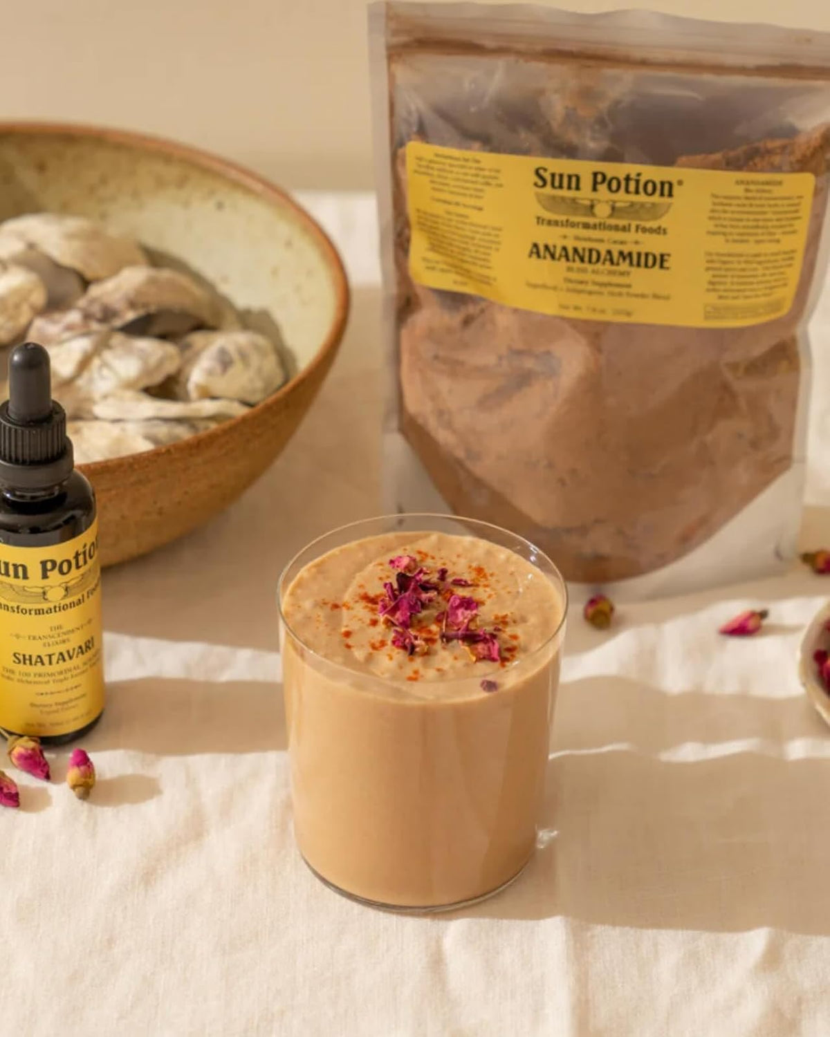 Organic cacao blend for mood enhancement
