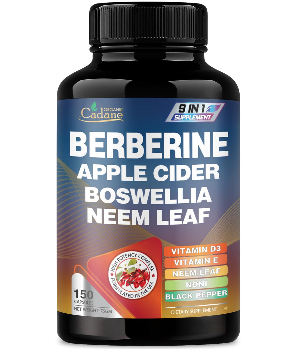 Organic Cadane Berberine health supplement