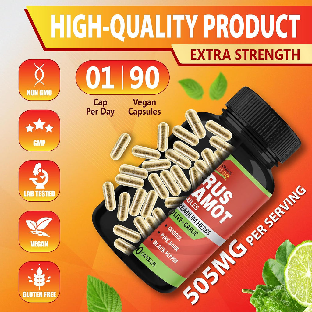 Organic Cadane herbal remedy for balance