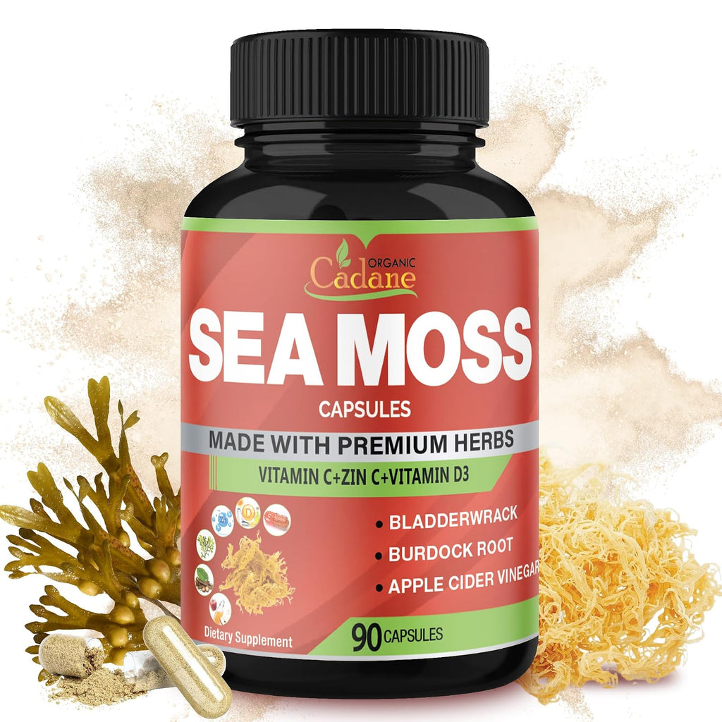 Organic Cadane Irish Sea Moss benefits